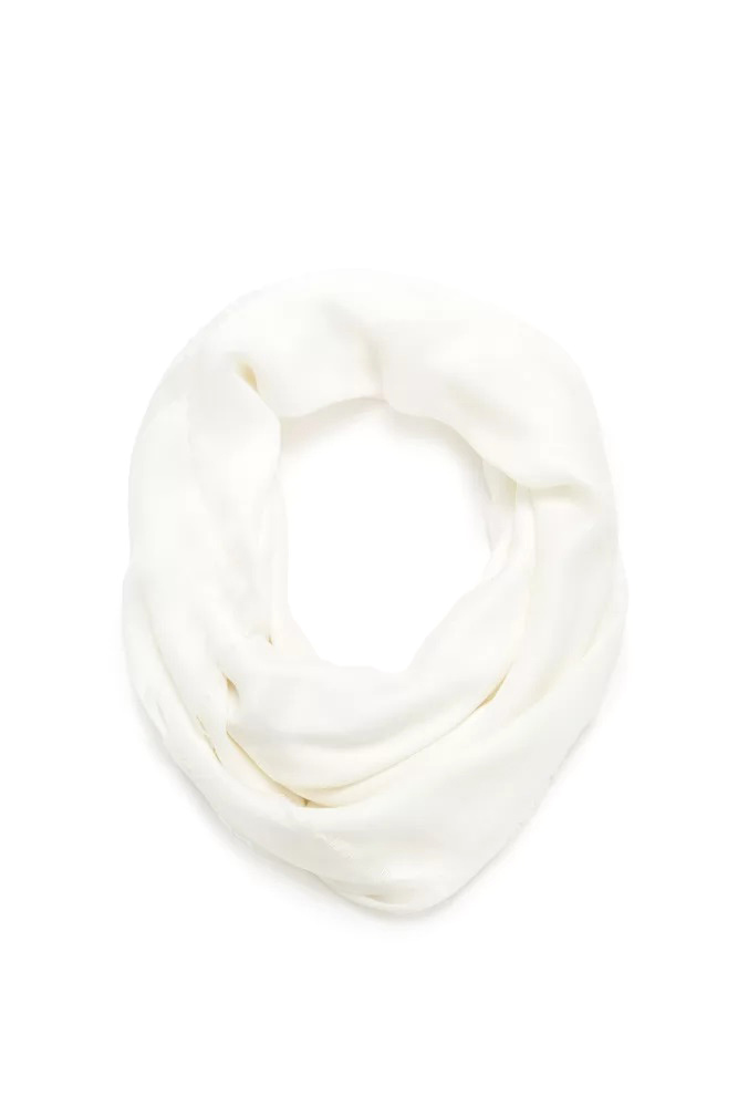 Pashmina with logo print | Elisabetta Franchi® Outlet